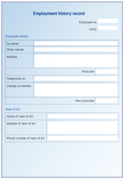 Human Resources – Victoria Forms