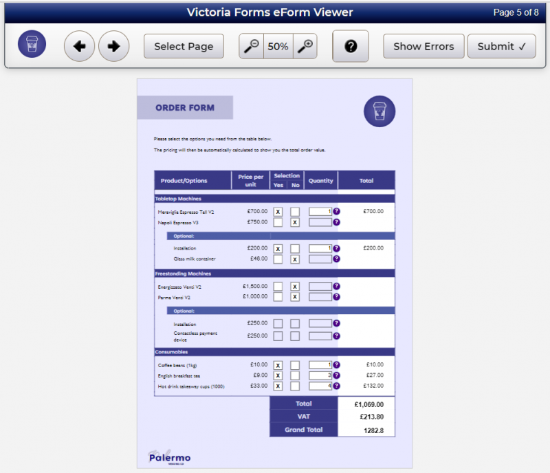 Sales Teams – Victoria Forms